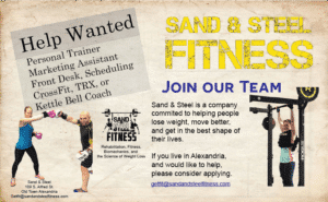 Coaches Wanted - CrossFit Sand & Steel