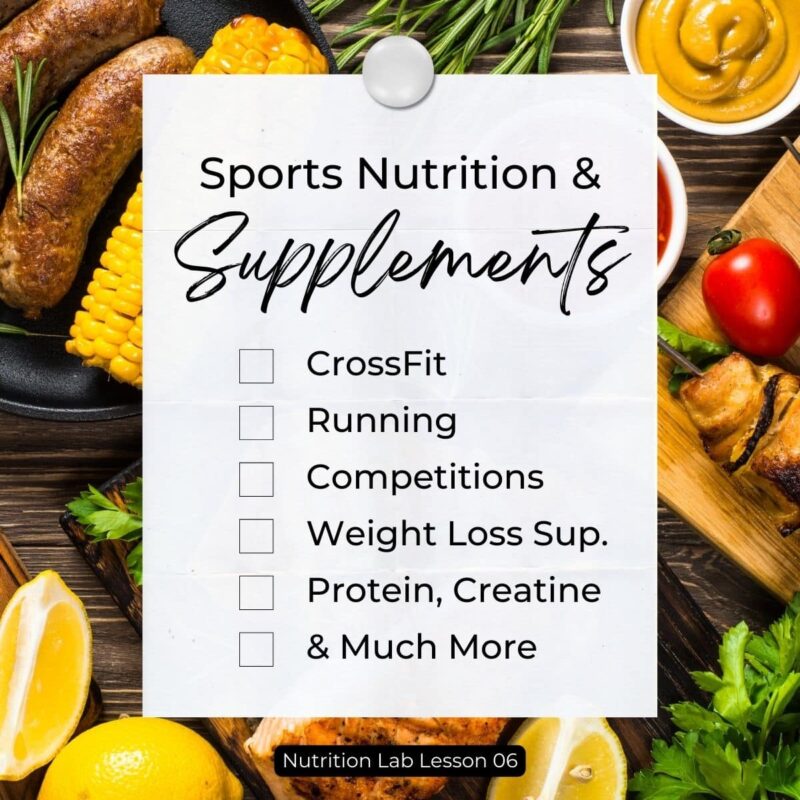 Nutrition Lab - Sand and Steel Fitness