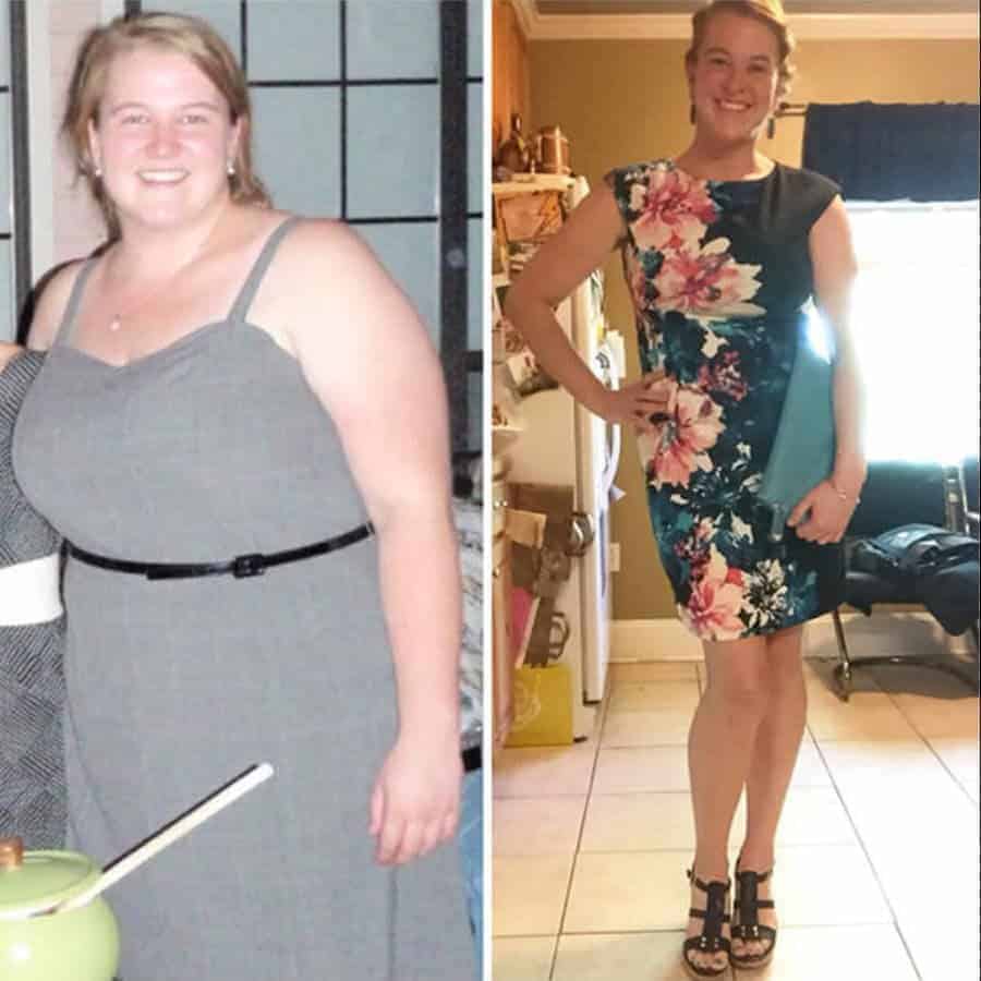 Before and After Weight Loss Transformation Photos - Sand and Steel Fitness