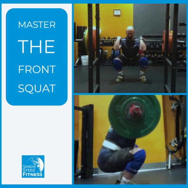CrossFit Front Squat Olympic Lifting - CrossFit Sand & Steel