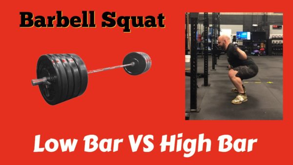 Barbell Squat: High Bar vs Low Bar Back Squat - CrossFit Sand & Steel