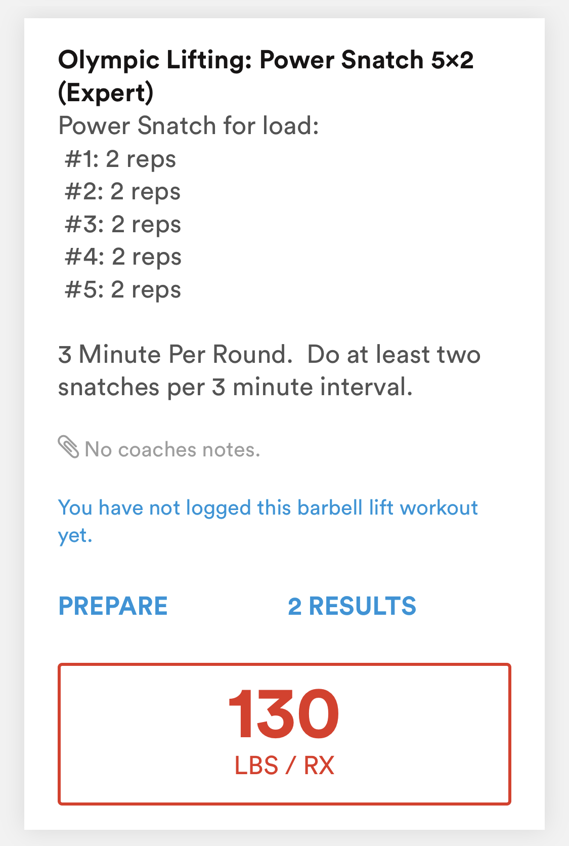 Workout of the Day - Sand and Steel Fitness