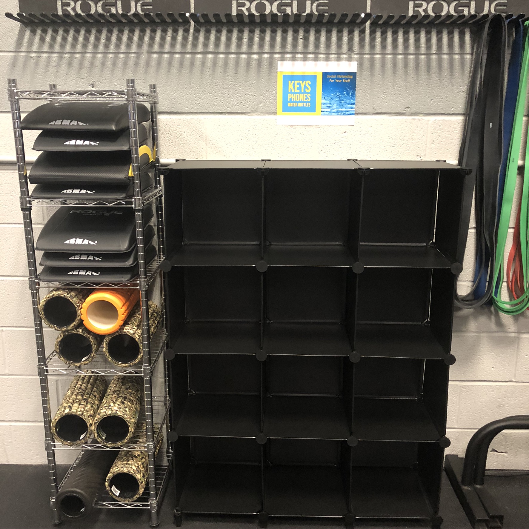 Social Distancing For Your Stuff - CrossFit Sand & Steel