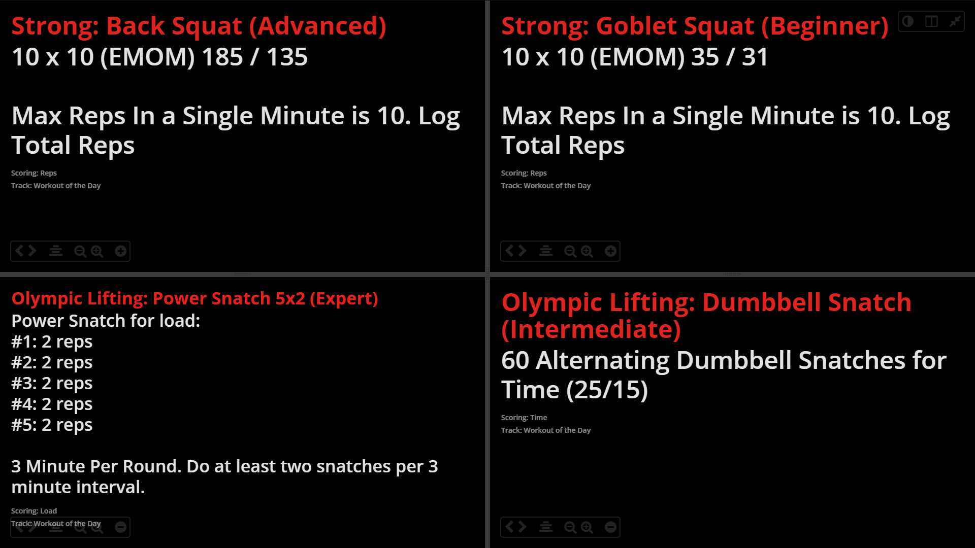 WOD - Sand and Steel Fitness