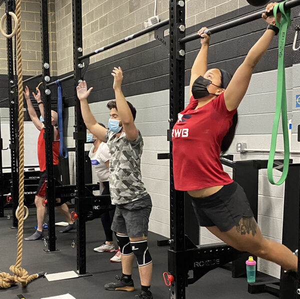 CrossFit Front Squat Olympic Lifting - Sand and Steel Fitness