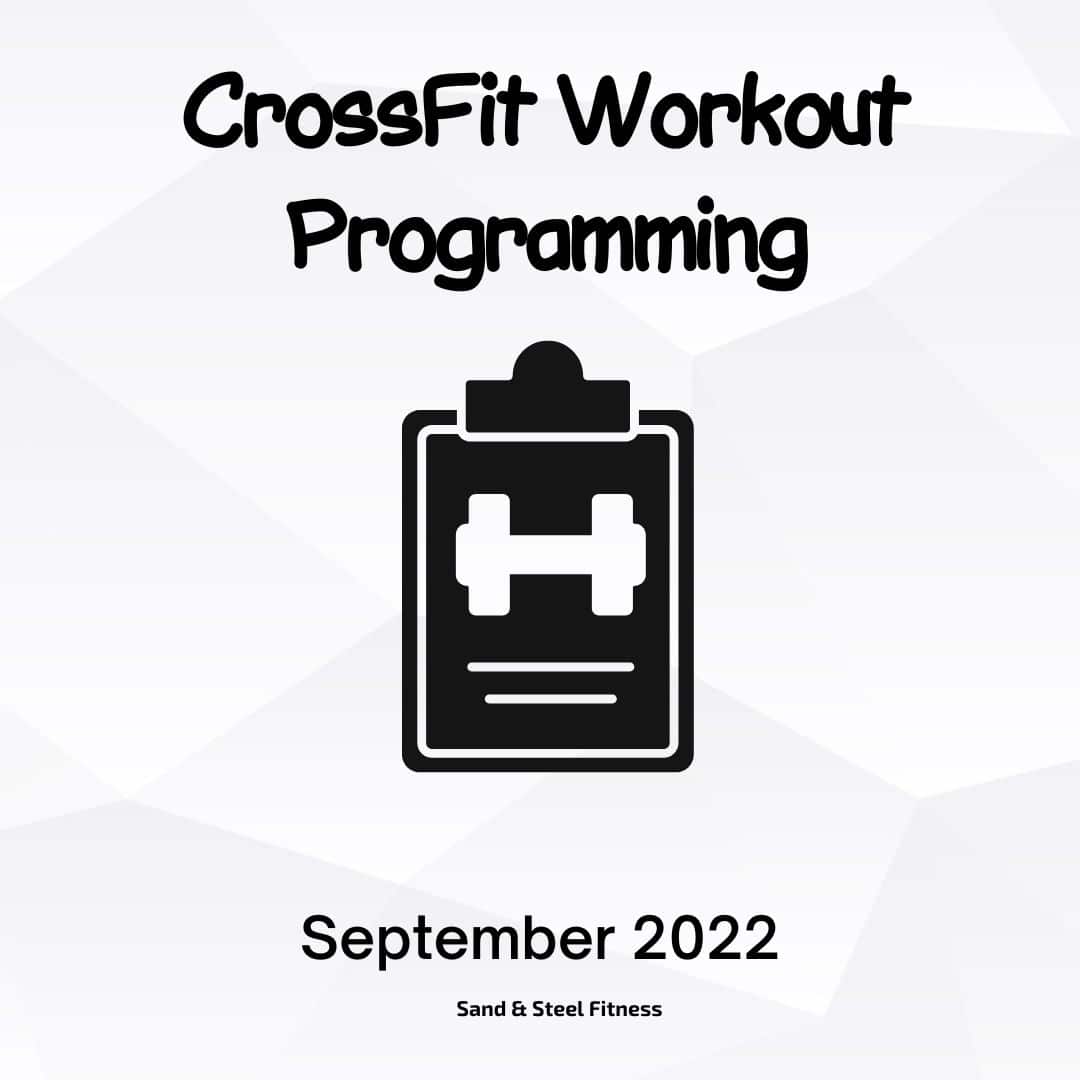 Workout of the Day - Sand and Steel Fitness