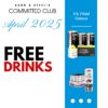 April Committed Club Members - Free Drinks! - CrossFit Sand & Steel